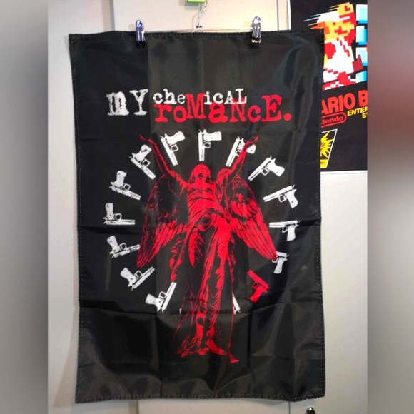 Wall Decor | My Chemical Romance Angel Poster Flag | Poshmark
